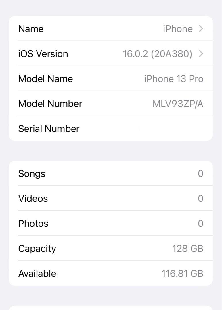 [Preowned] Apple iPhone 13 Pro 128GB Graphite, Mobile Phones & Gadgets ...