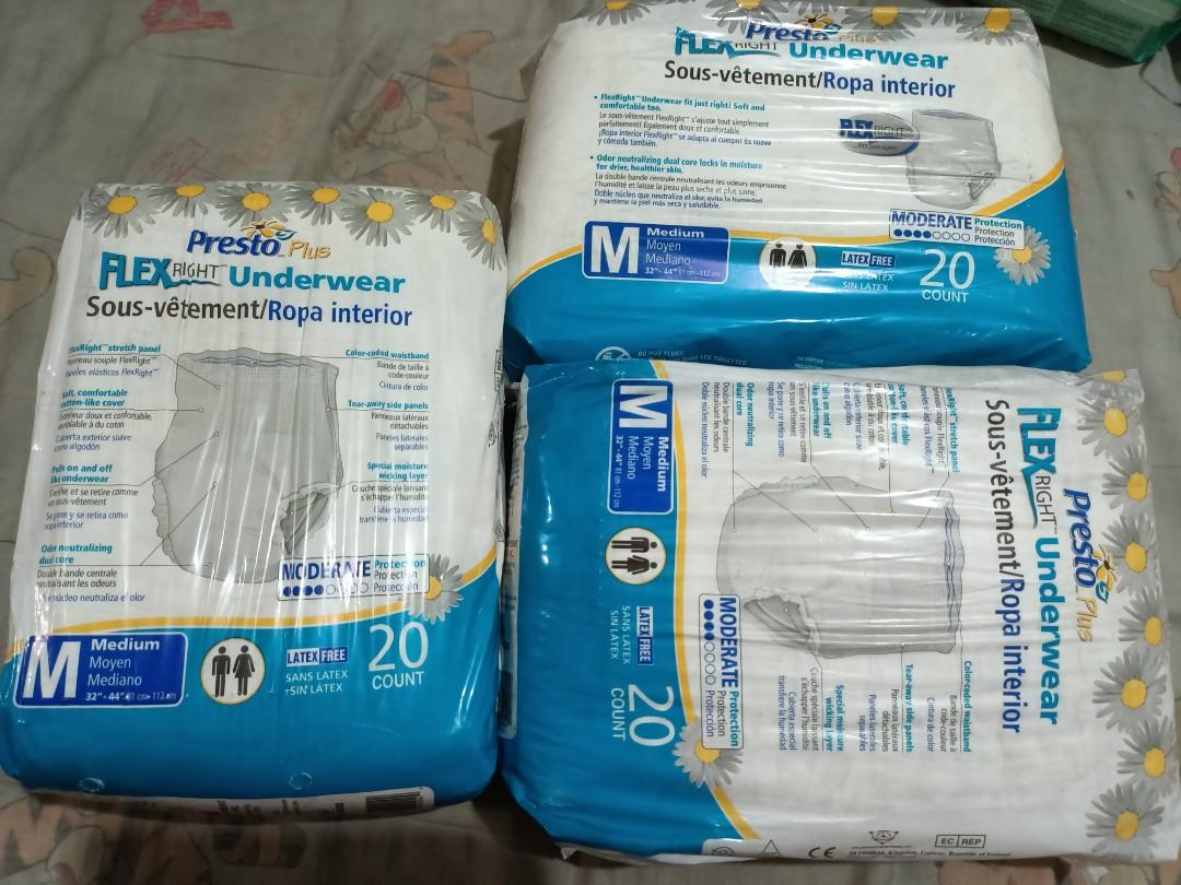 Presto Adult Diaper, Health & Nutrition, Assistive & Rehabilatory Aids ...