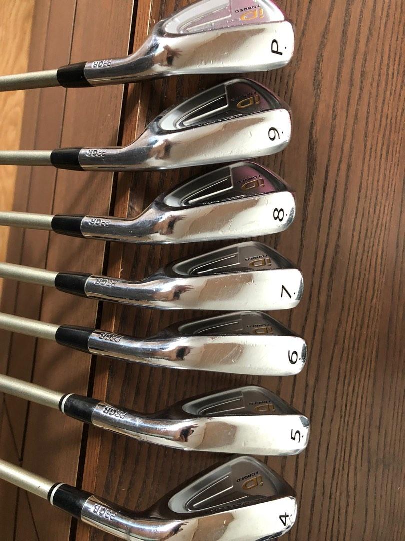 PRGR iD Forged Iron Set (2011 Model), Sports Equipment, Sports & Games ...