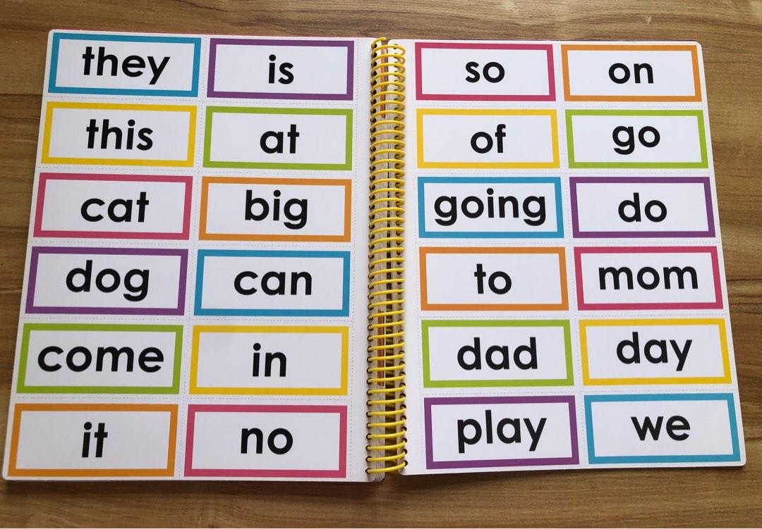 Priddy Learning Sight Words Wipe Clean Book, Hobbies & Toys, Books ...