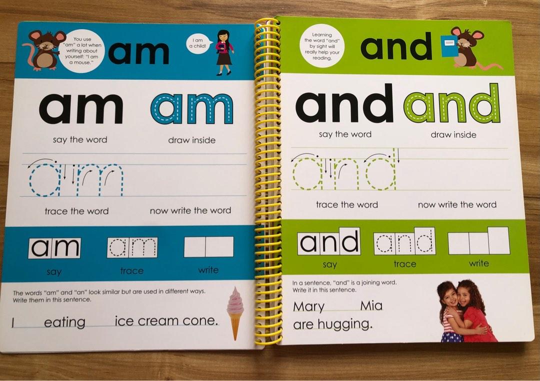 Priddy Learning Sight Words Wipe Clean Book, Hobbies & Toys, Books ...