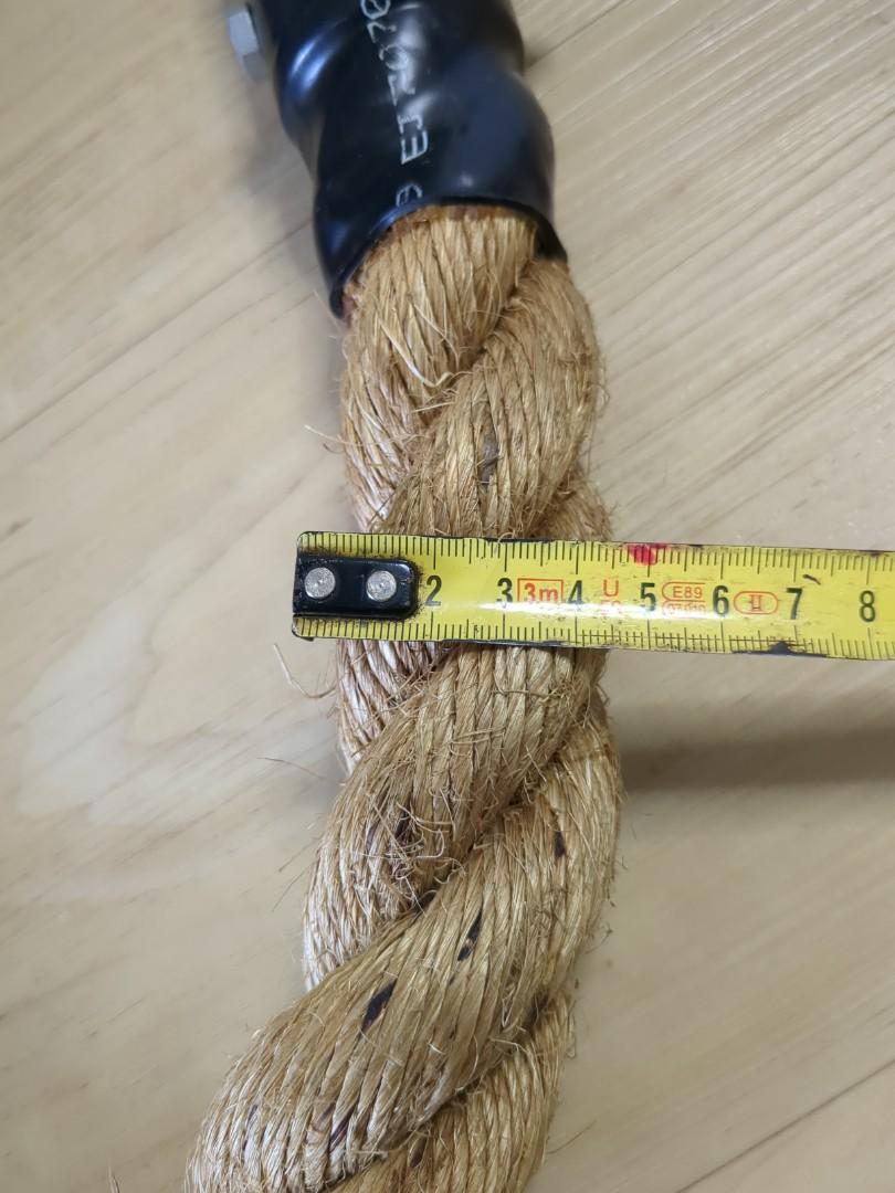 Pull up rope Thick short rope for hand, grip and pullup/ chin strenght ...