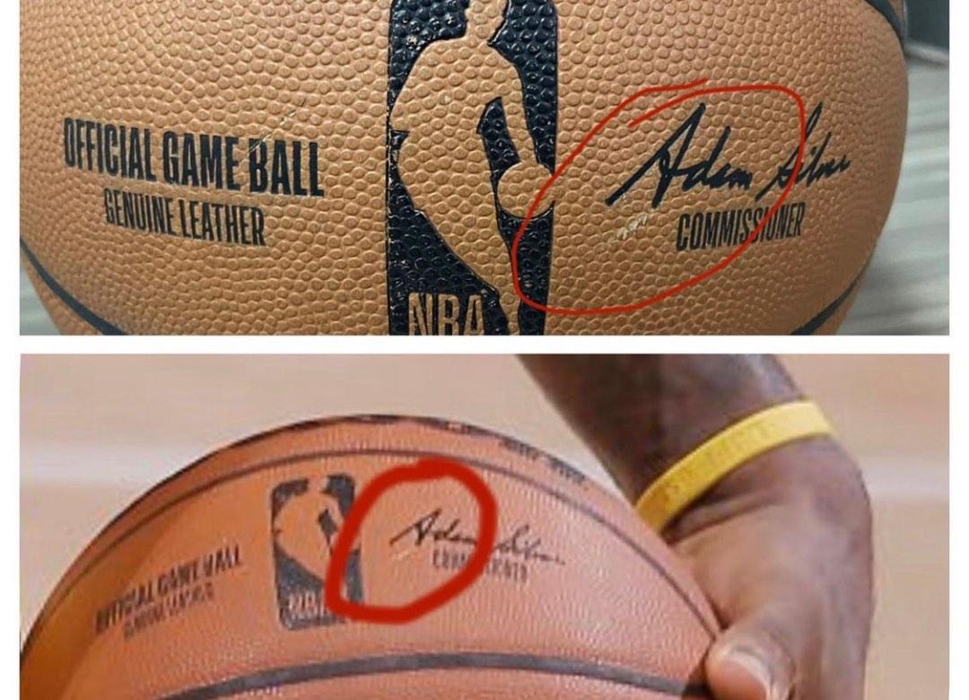 Rare! Game used NBA ball photomatched to Lebron free throw, Sports ...