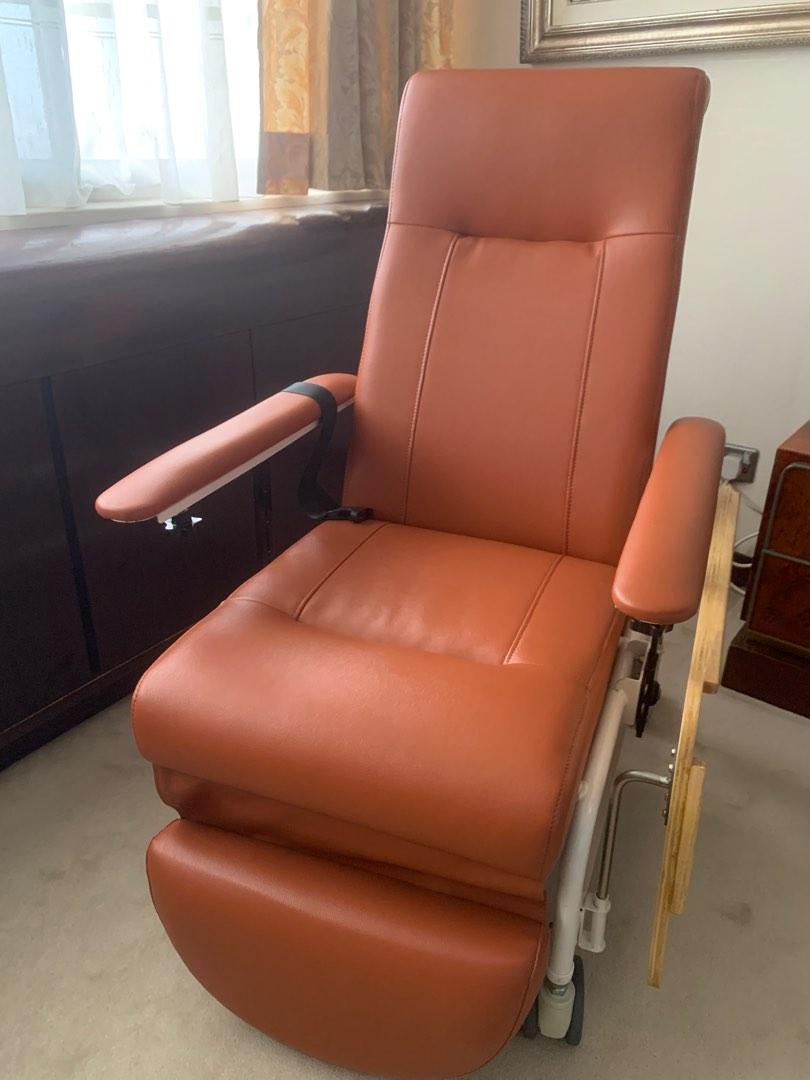 RAINBOW CARE [Brand New] Reclining Geriatric Chair (steel, with Wheels ...