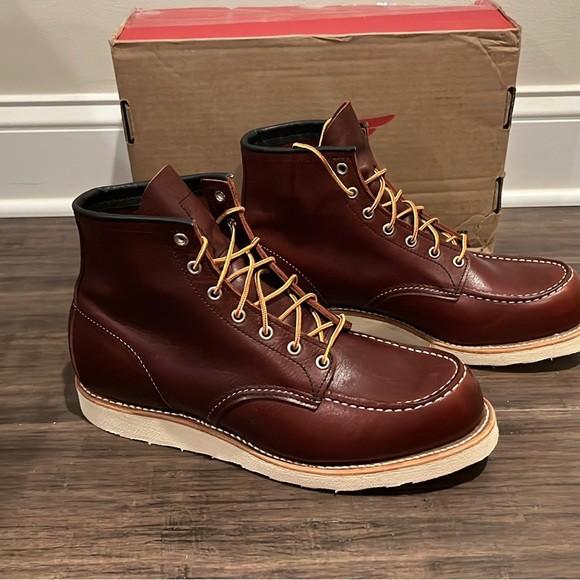 Red wing heritage moc toe Size 11 d., Men's Fashion, Footwear, Boots on ...