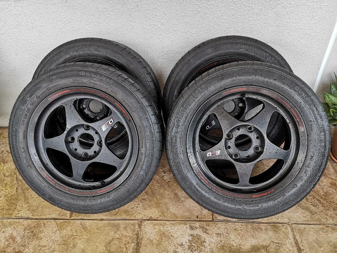 Regamaster Evo 15" Rims with tyres - PCD114.3, Auto Accessories on ...