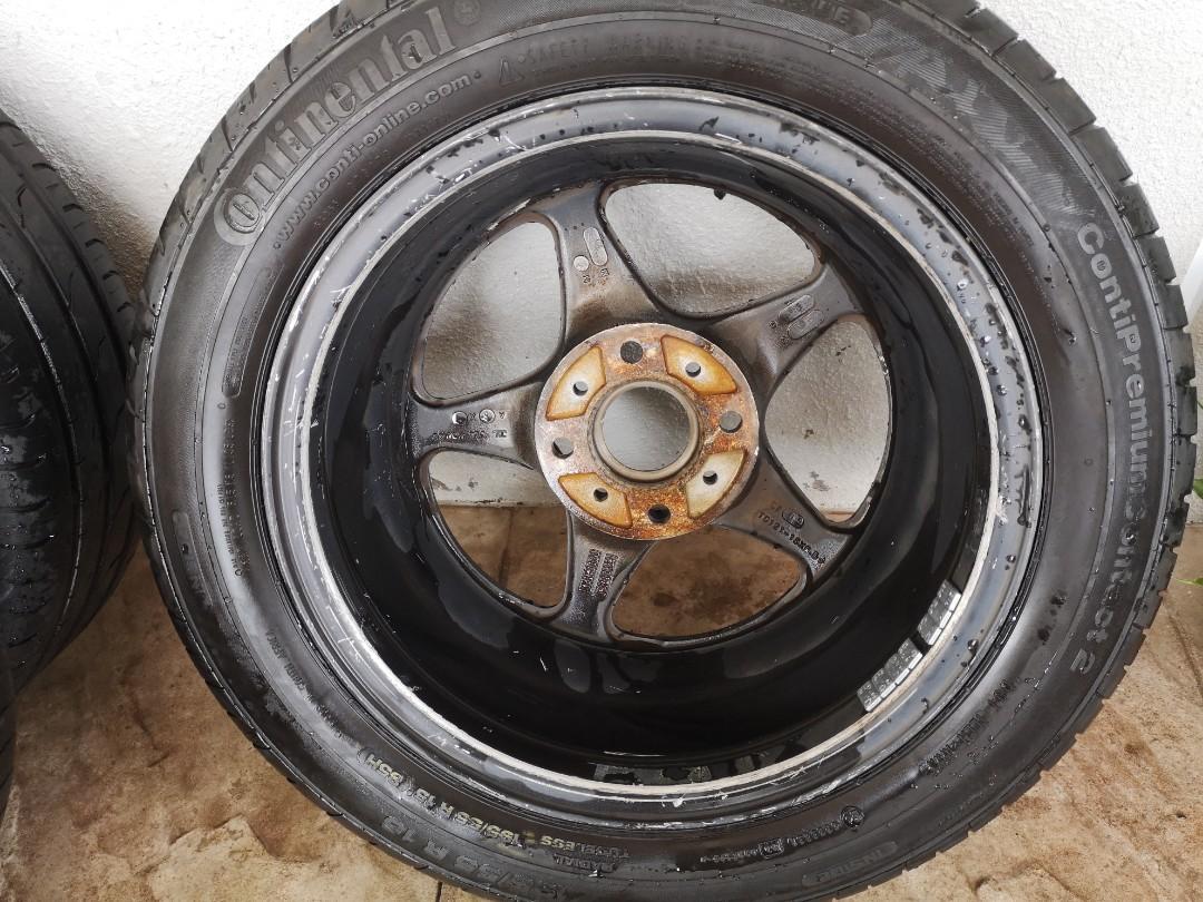 Regamaster Evo 15" Rims with tyres - PCD114.3, Auto Accessories on ...