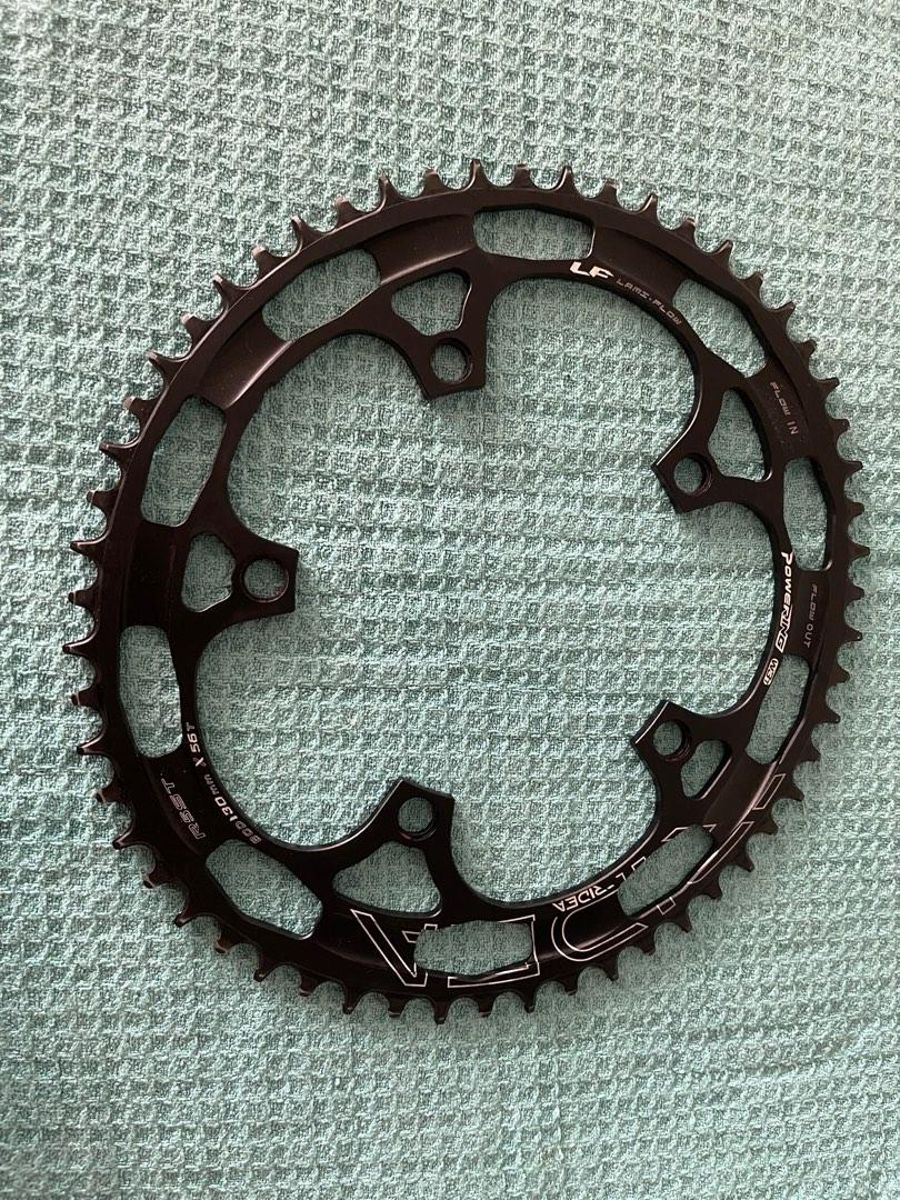 Ridea Chainring - Oval W3T-56T (Black), Sports Equipment, Bicycles ...
