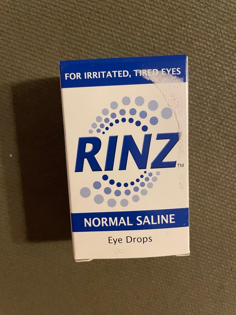 Rinz 5ml Eye Drops - Normal Saline, Beauty & Personal Care, Vision Care ...