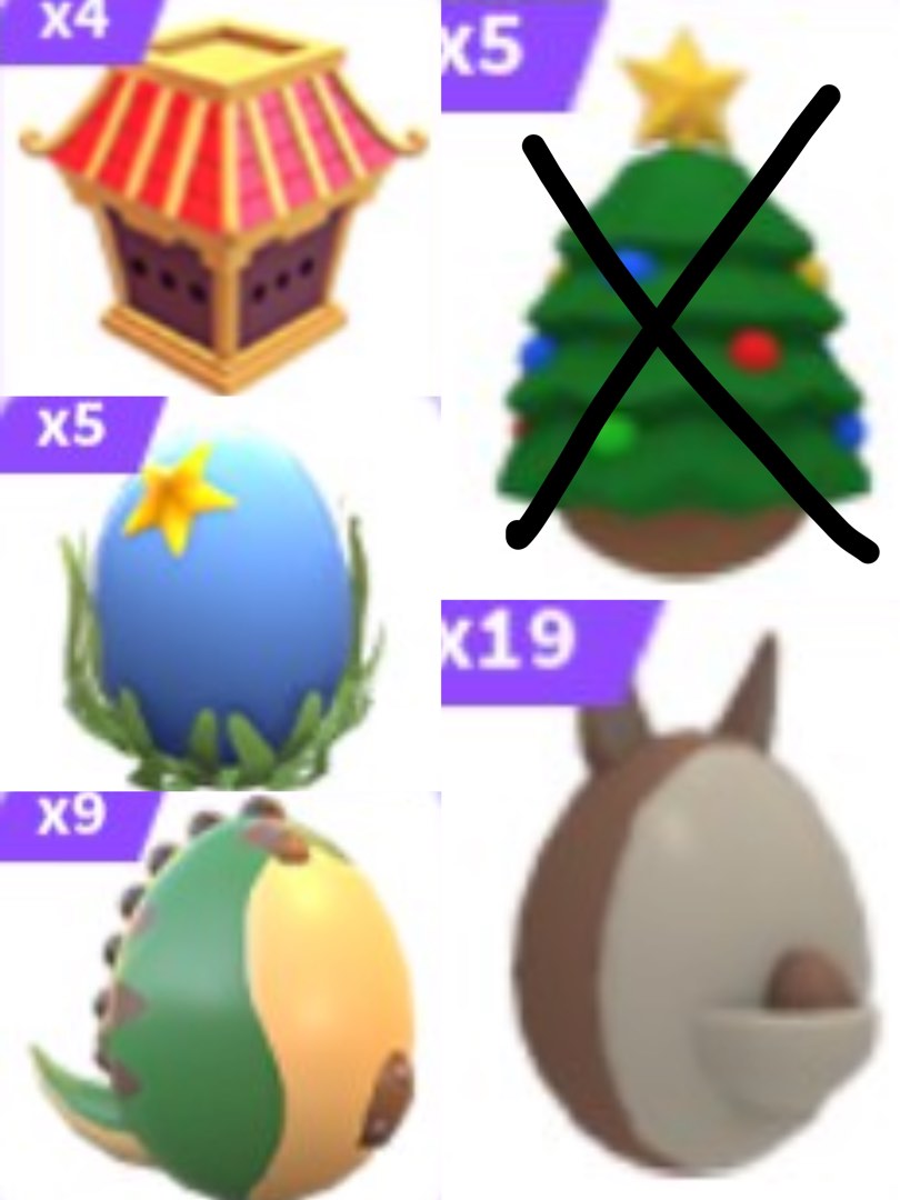 Roblox Adopt Me - Eggs, Video Gaming, Gaming Accessories, In-Game ...