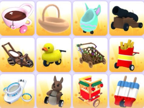 Roblox Adopt Me - Strollers, Video Gaming, Gaming Accessories, In-Game ...