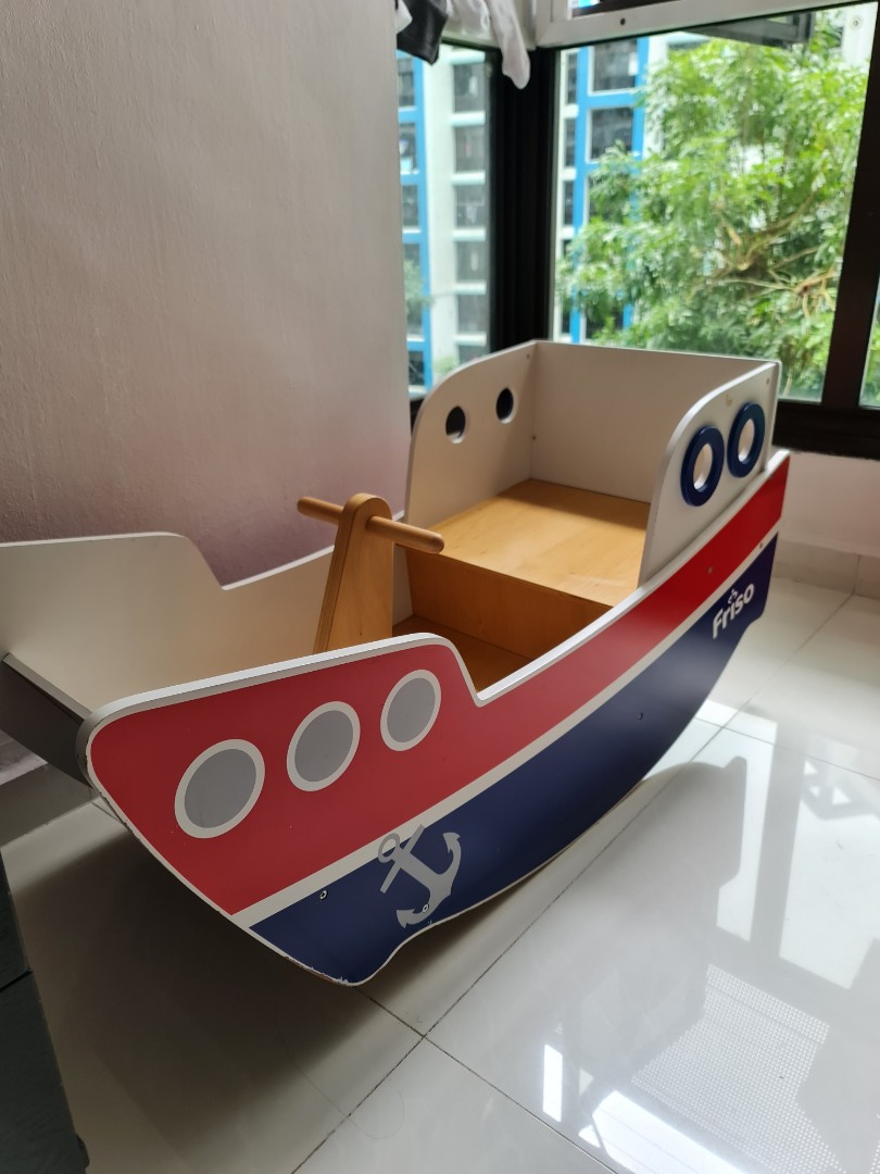 Rocking boat, Babies & Kids, Baby Nursery & Kids Furniture, Other Kids ...