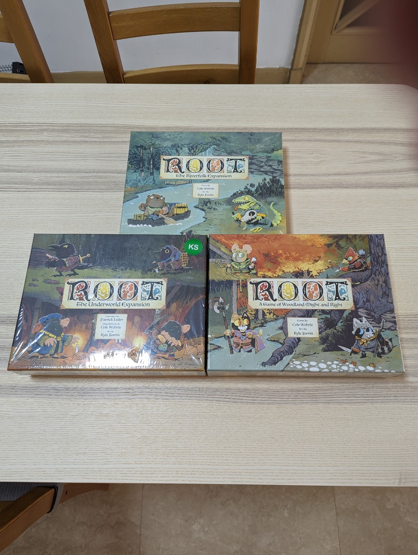 Root Board Game with Riverfolk and Underworld Expansions, Hobbies ...