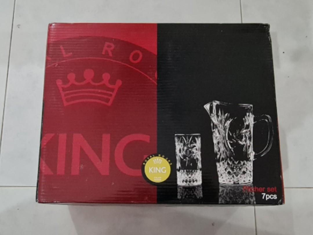 Royal Rock King Pitcher set, Furniture & Home Living, Kitchenware ...