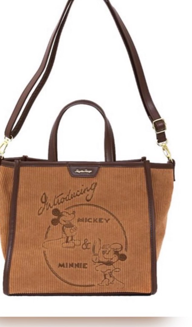 RTP $130 Legato Largo MICKEY COLLECTION 2021 2way Use Tote Bag Sling ...