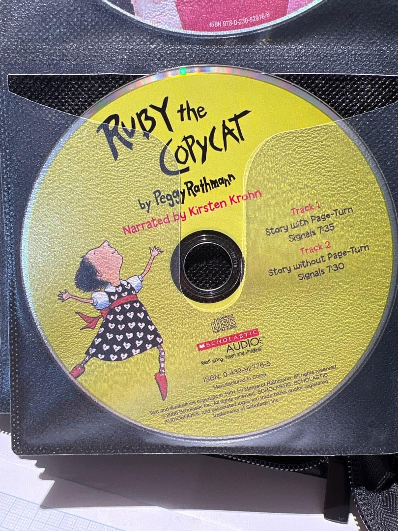 Ruby the copycat by Peggy Rathmann CD, 書籍、休閒與玩具, 收藏、紀念品, 明星週邊在旋轉拍賣