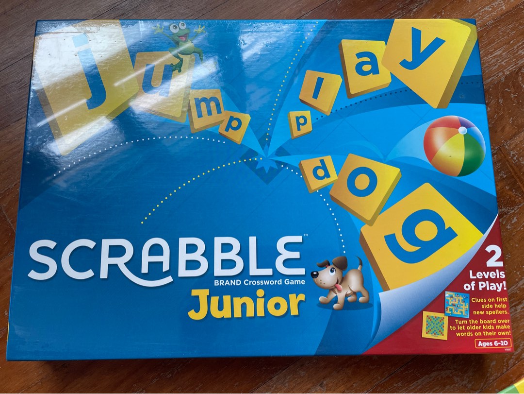 Scrabble junior, Hobbies & Toys, Toys & Games on Carousell