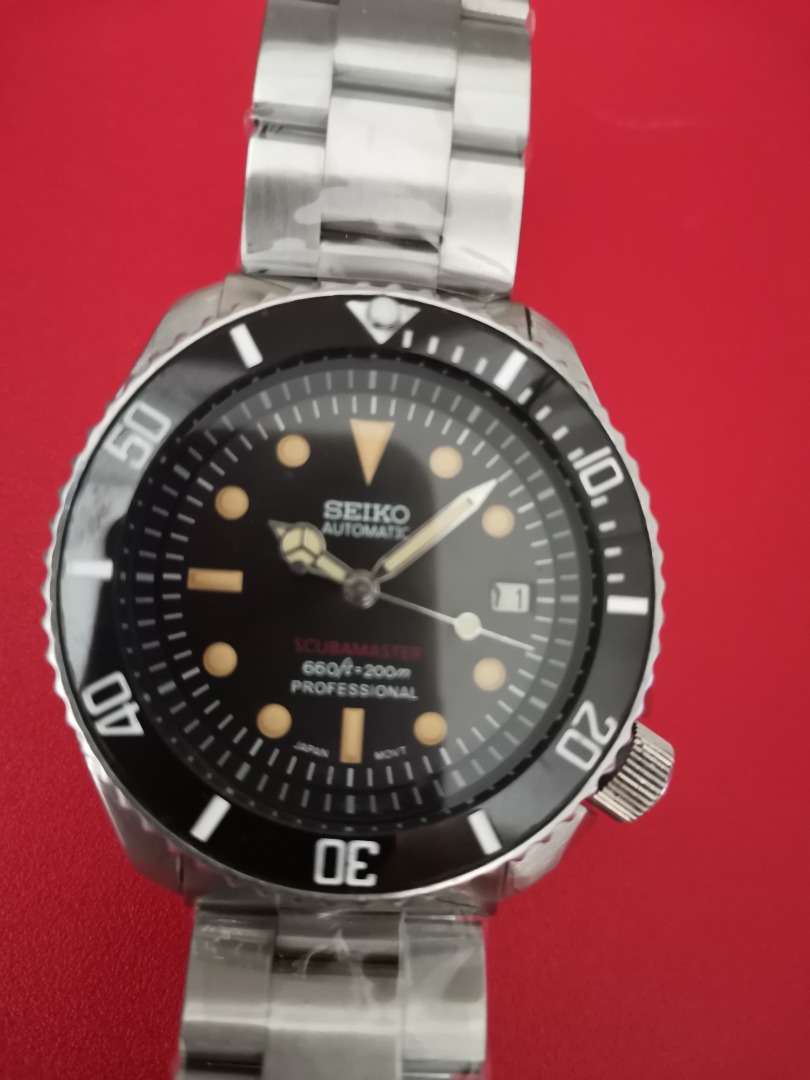 SEIKO 7002 SUBMARINER MOD, Men's Fashion, Watches & Accessories ...