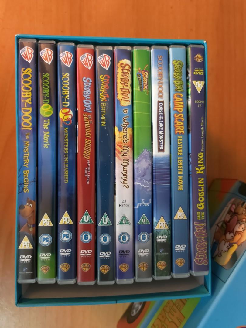 Set of Scooby-Doo DVD, 興趣及遊戲, 音樂樂器 & 配件, 音樂與媒體 - CD 及 DVD - Carousell