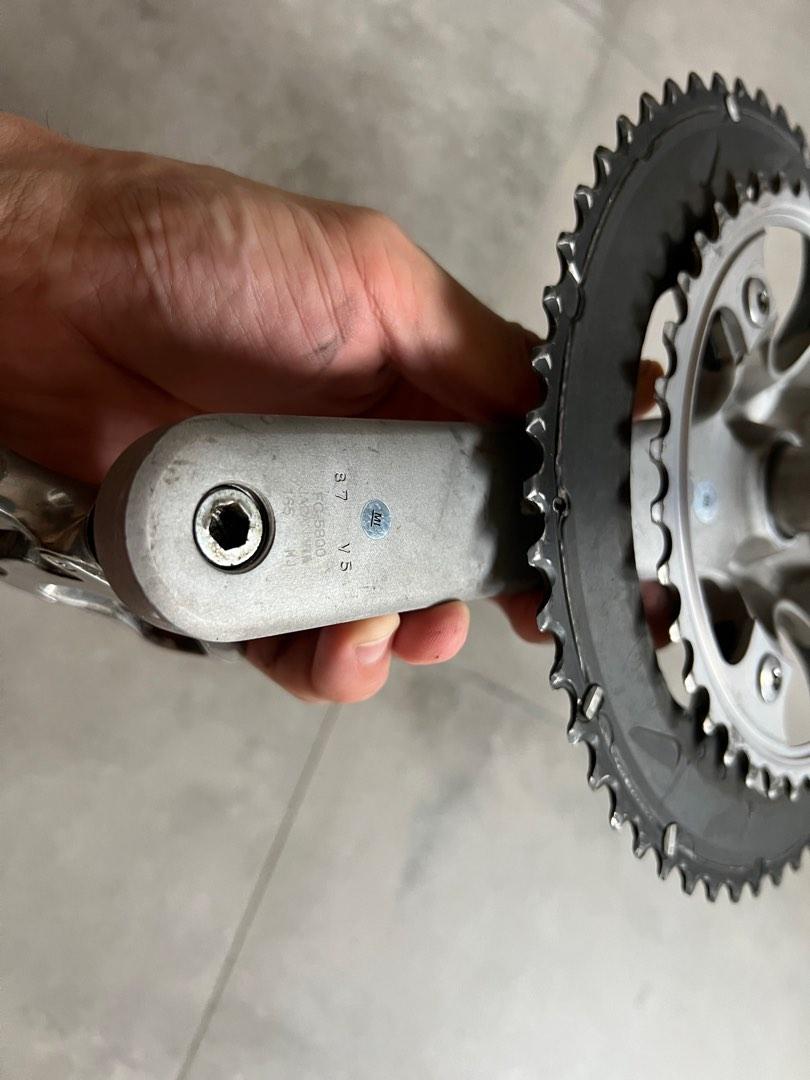 Shimano 105 crank / ultegra chainring / 105 pedals, Sports Equipment ...