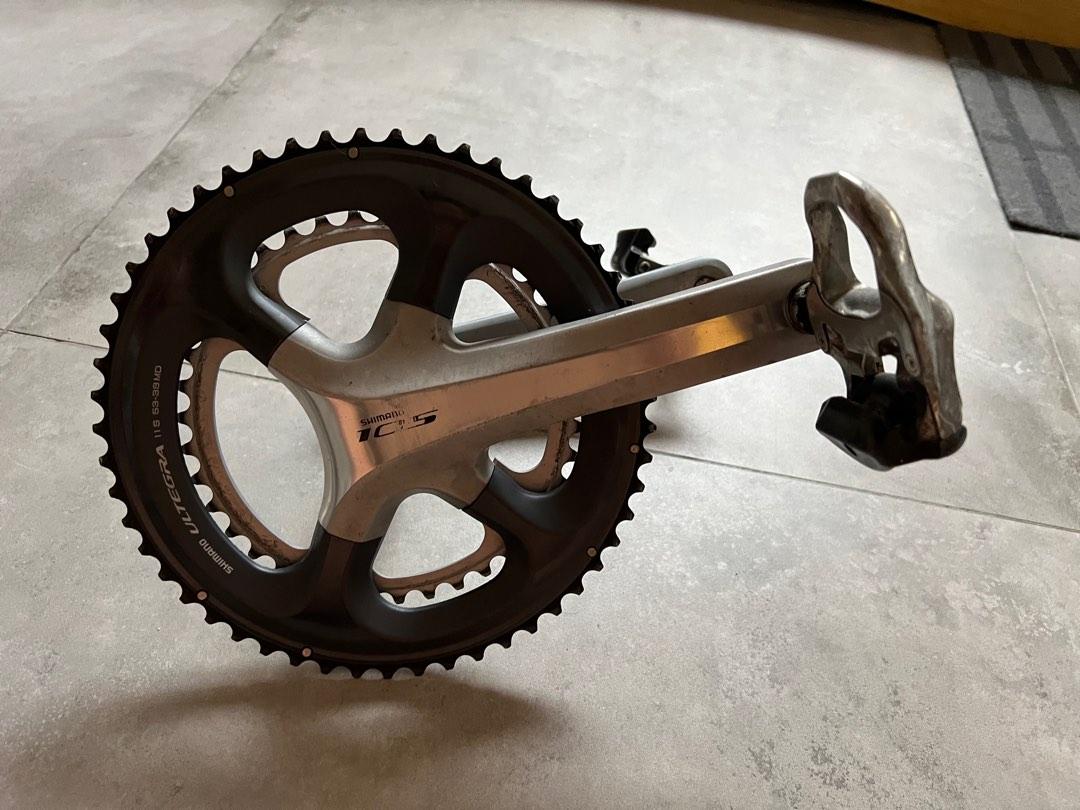 Shimano 105 crank / ultegra chainring / 105 pedals, Sports Equipment ...