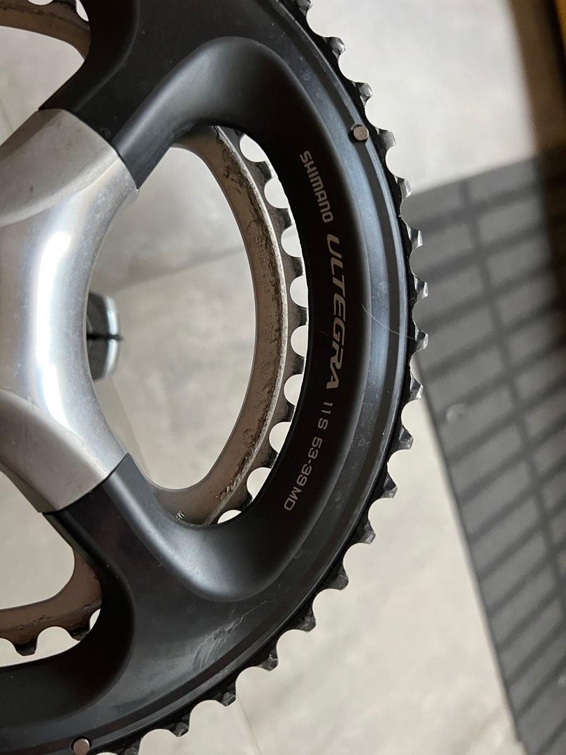 Shimano 105 crank / ultegra chainring / 105 pedals, Sports Equipment ...