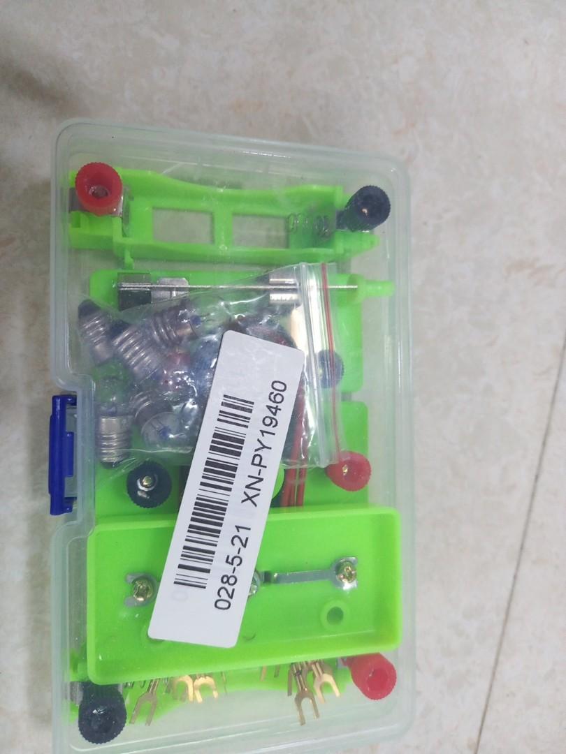 Simple Electrical Circuit Physics Experiment Series Elementary School