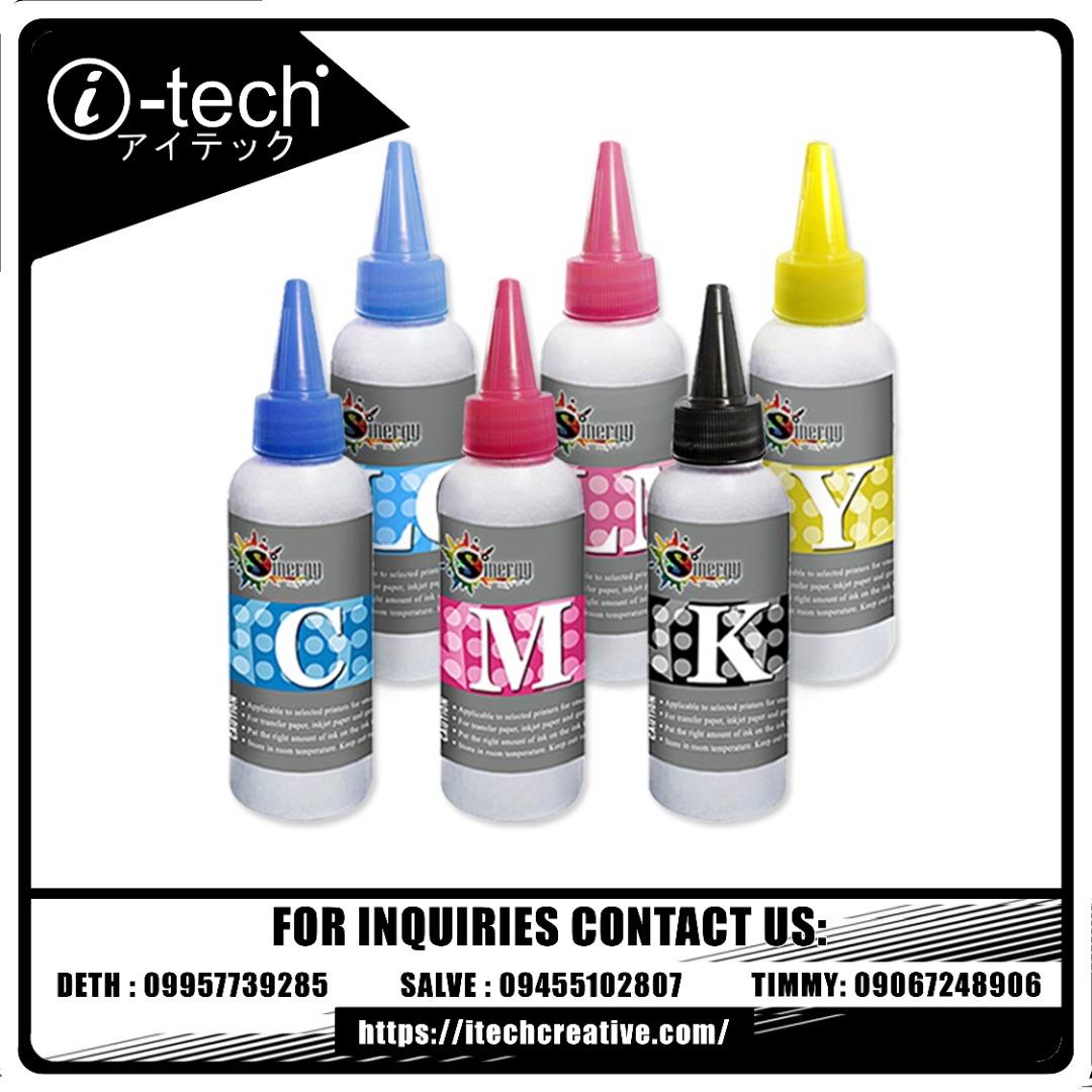 Sinergy Pigment Ink Powered by i-Tech 100ml, Computers & Tech, Printers ...