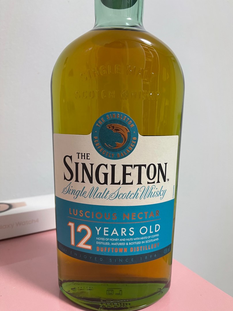 Singleton 12 years, Food & Drinks, Alcoholic Beverages on Carousell