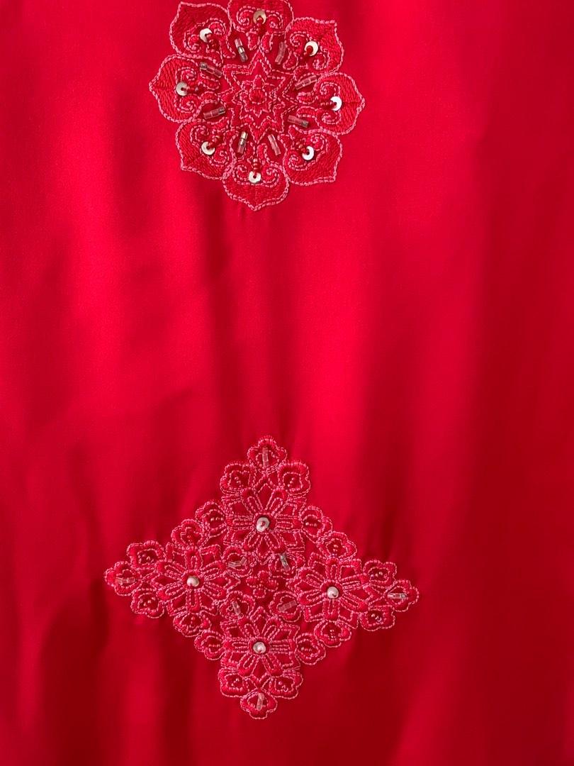 Sireh pinang kurung set, Women's Fashion, Muslimah Fashion, Baju Kurung ...