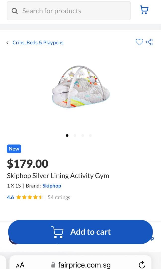 Skiphop Silver Lining Activity Gym, Babies & Kids, Infant Playtime on ...