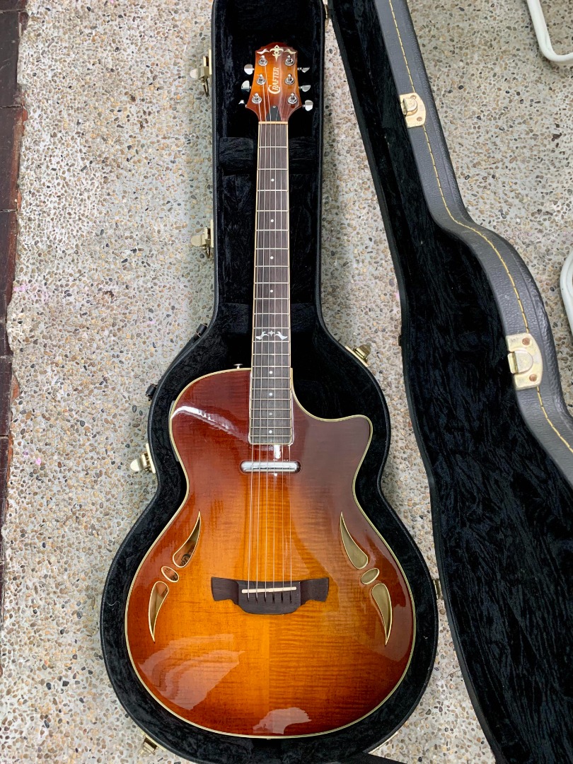 Slim Hybrid Guitar w/Hard Case(SA-TMVS) by Crafter Korea, Hobbies ...