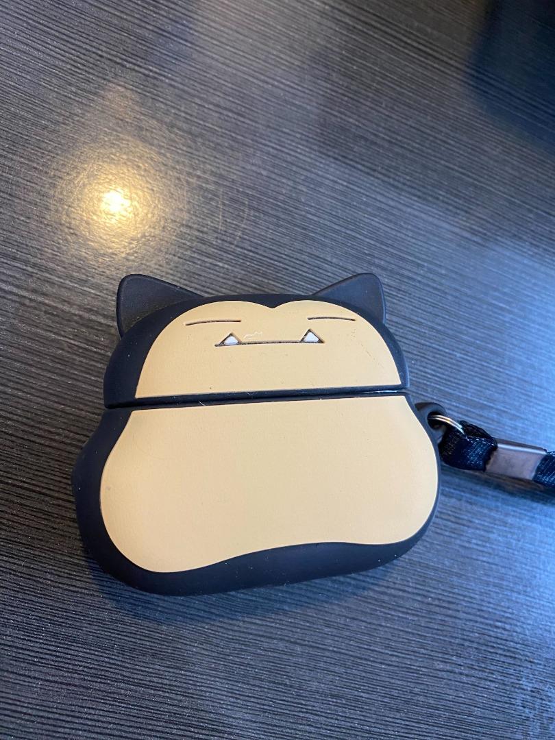 Preloved Snorlax Pokemon Cartoon AirPods Pro Cover Case Silicone, Video ...