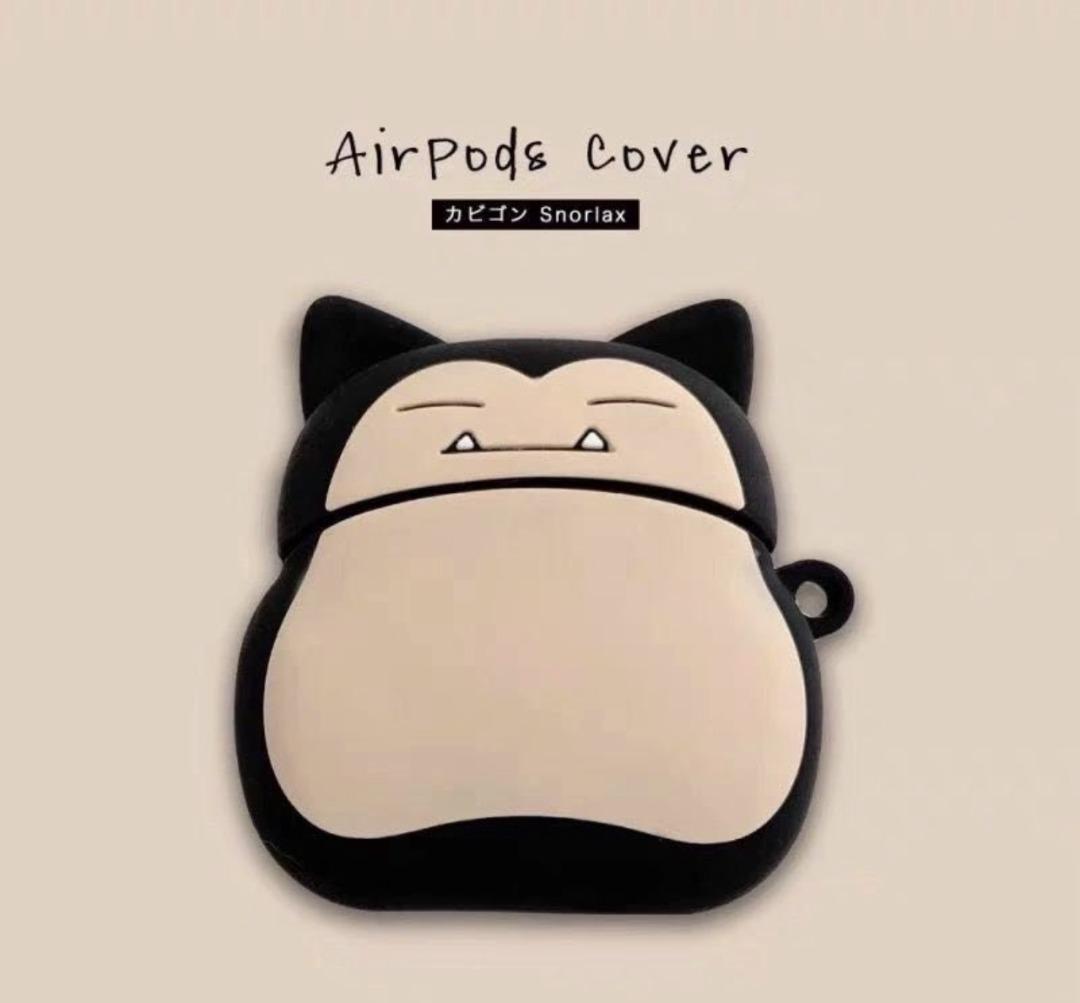 Preloved Snorlax Pokemon Cartoon AirPods Pro Cover Case Silicone, Video ...