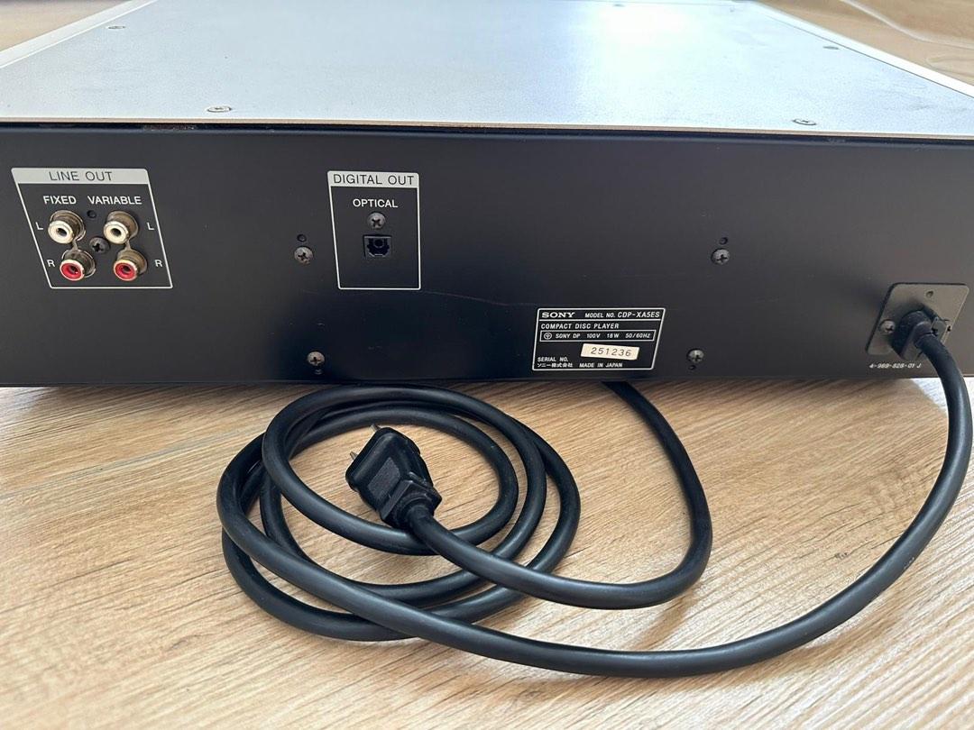 Sony CDP-XA5ES (MIJ), 音響器材, 音樂播放裝置 MP3及CD Player - Carousell