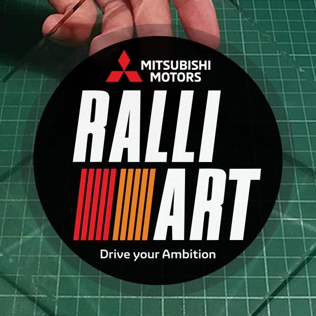 Static Cling Car Decals : Mitsubishi EVO Evolution X Ralliart Warning ...