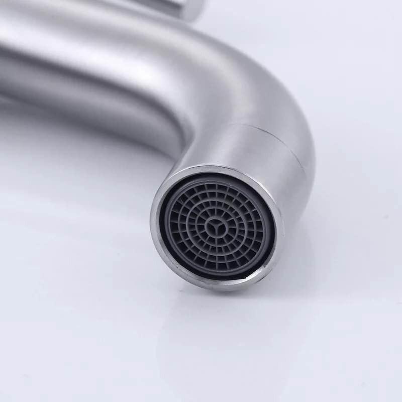 SUS 304 Stainless Bathroom Tap Faucet (Anti-Fingerprint, Rust & Stain ...