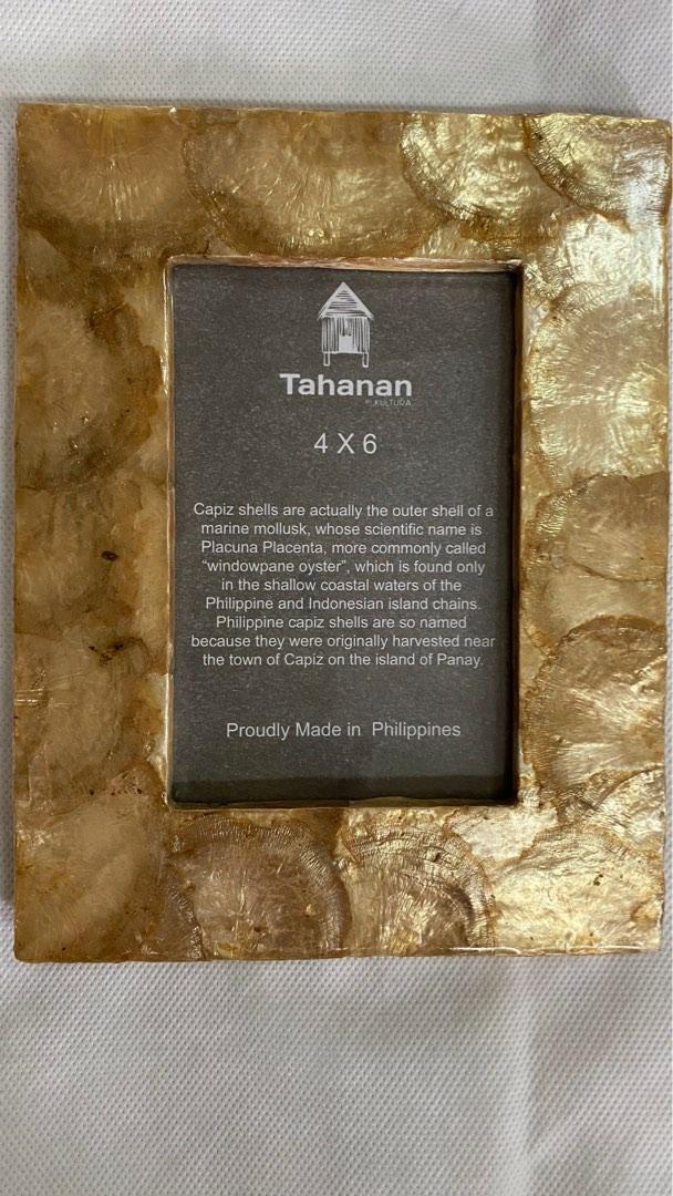 Tahanan by Kultura Capiz shell picture photo frame, Furniture & Home ...
