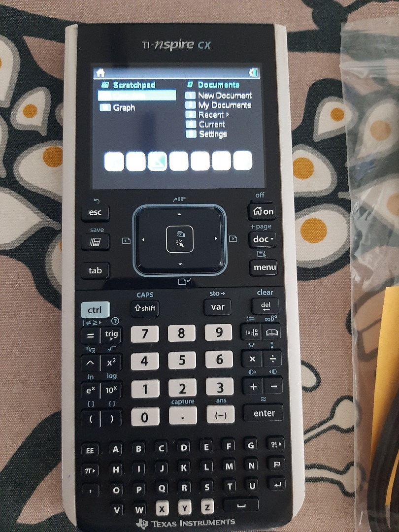 TI Inspire CX Hand Held Calculator, Computers & Tech, Office & Business ...