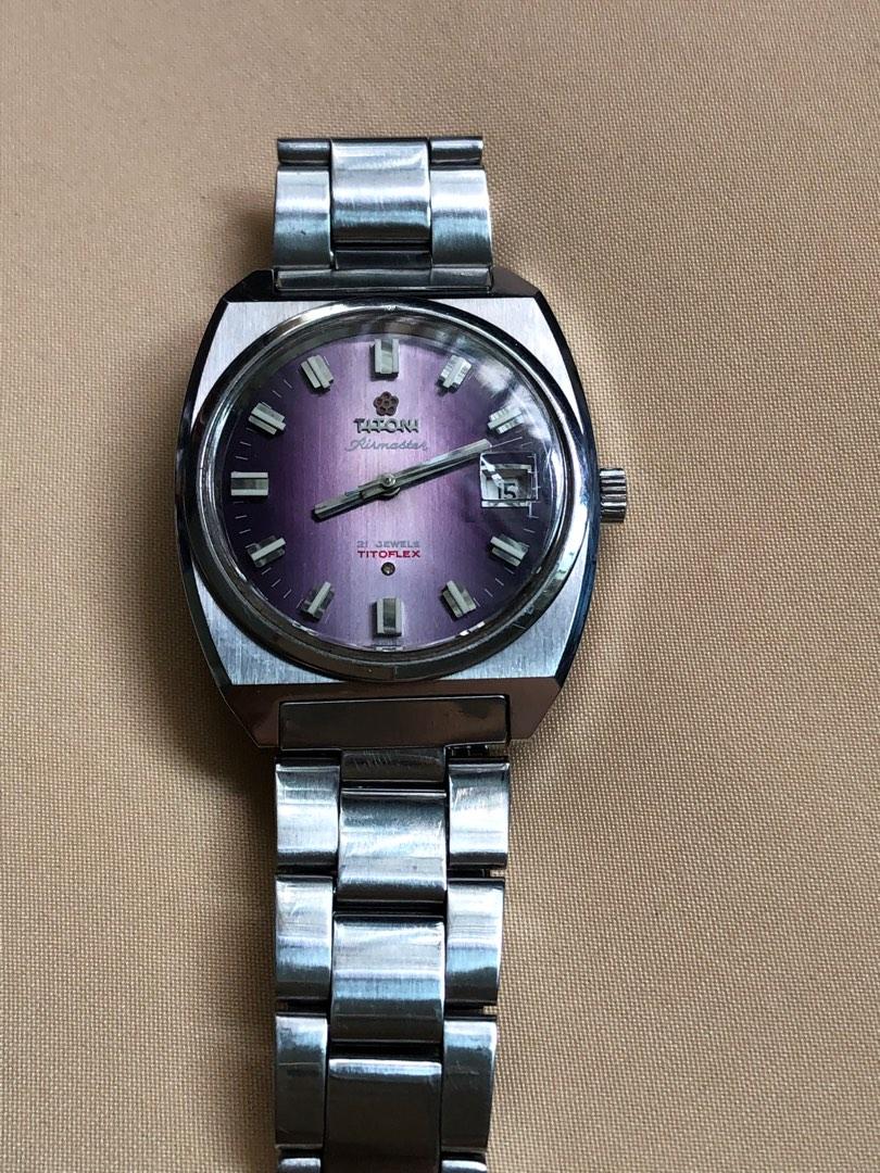 TITONI Airmaster titoflex 21 Jewel winding, Luxury, Watches on Carousell