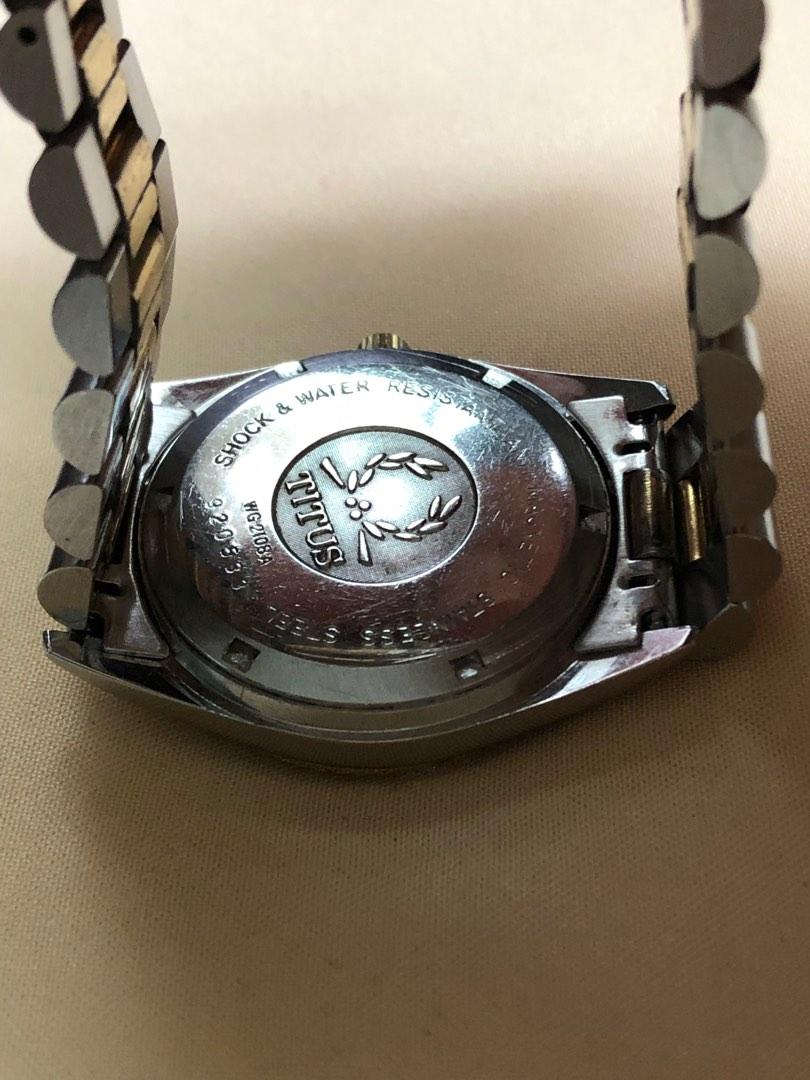 TITUS Automatic watch Swiss made, Luxury, Watches on Carousell
