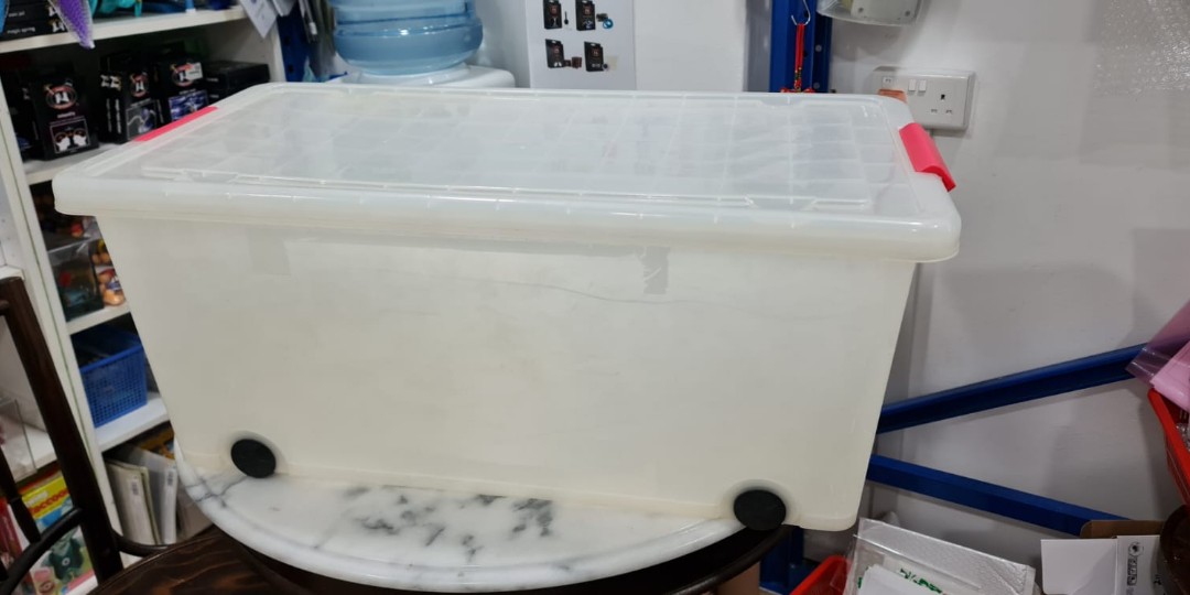 Toyogo box with wheels, Furniture & Home Living, Home Improvement ...