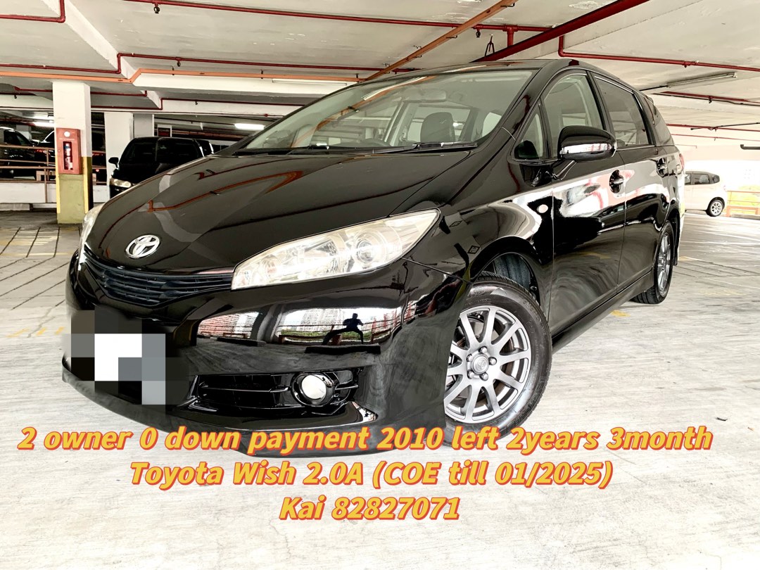 Toyota Wish 2.0 Deluxe CVT (A), Cars, Used Cars on Carousell