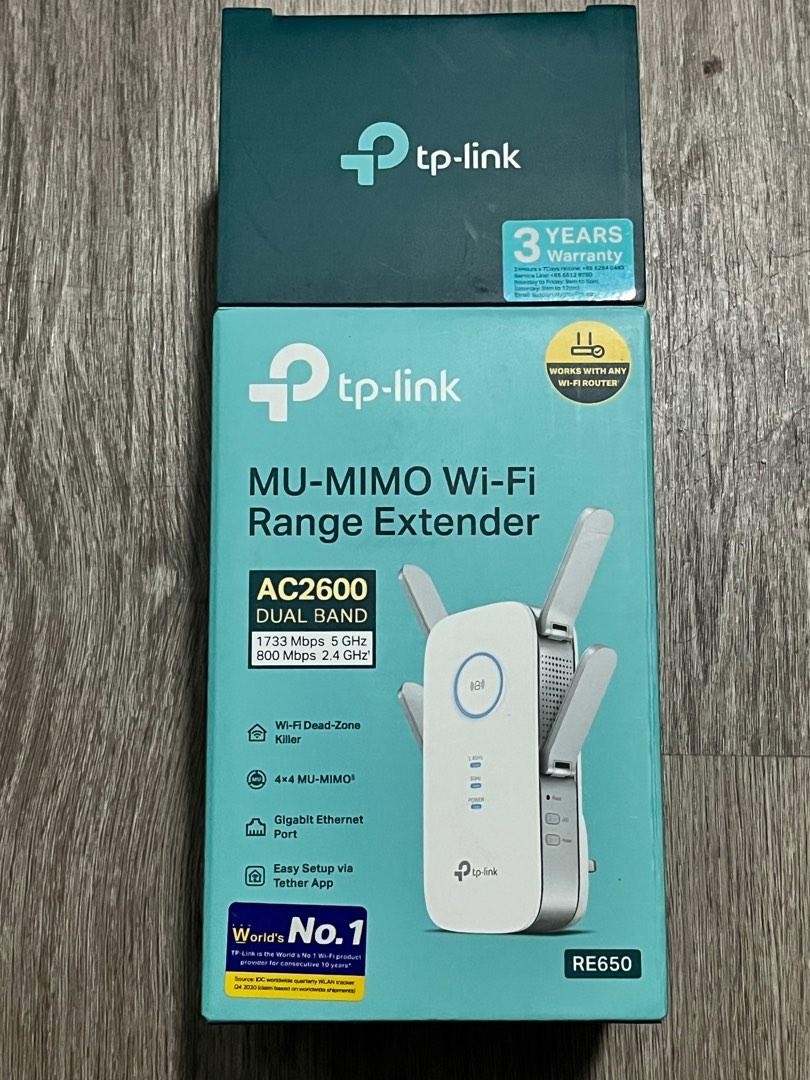tp-link MU-MIMO Wi-Fi Range Extender, Computers & Tech, Parts ...
