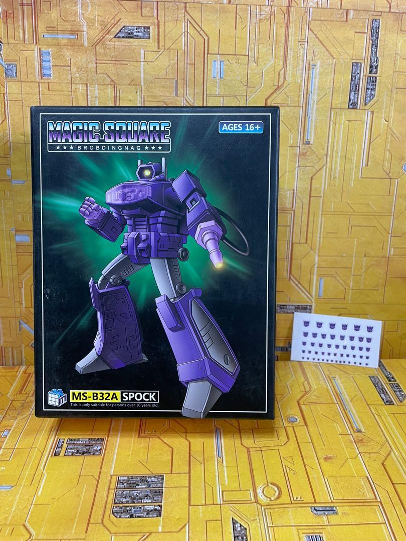Transformers Magic Square - MS-B32A Spock (aka Toy Color Version ...