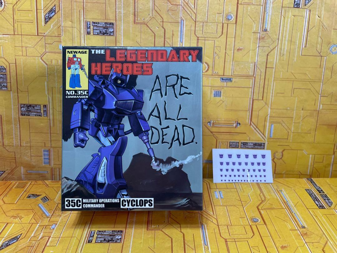 Transformers New Age Newage NA - H-35C H35C Cyclops (aka Legends Scale ...