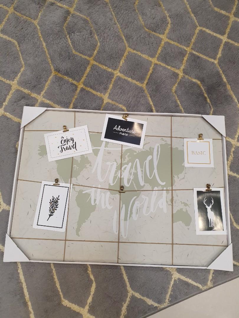Travel Pin Board Decoration, Hobbies & Toys, Stationery & Craft, Other ...