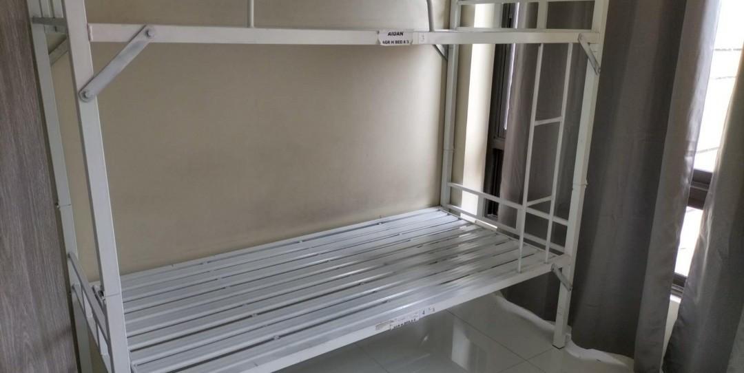 Tubular Double Deck Secondhand Furniture And Home Living Furniture Bed