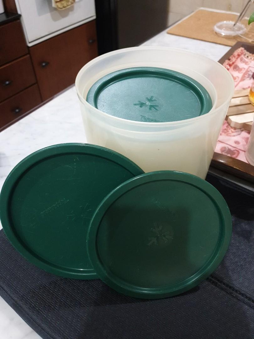 Tupperware One Touch Canister Set of 3, Furniture & Home Living, Kitchenware & Tableware, Food ...