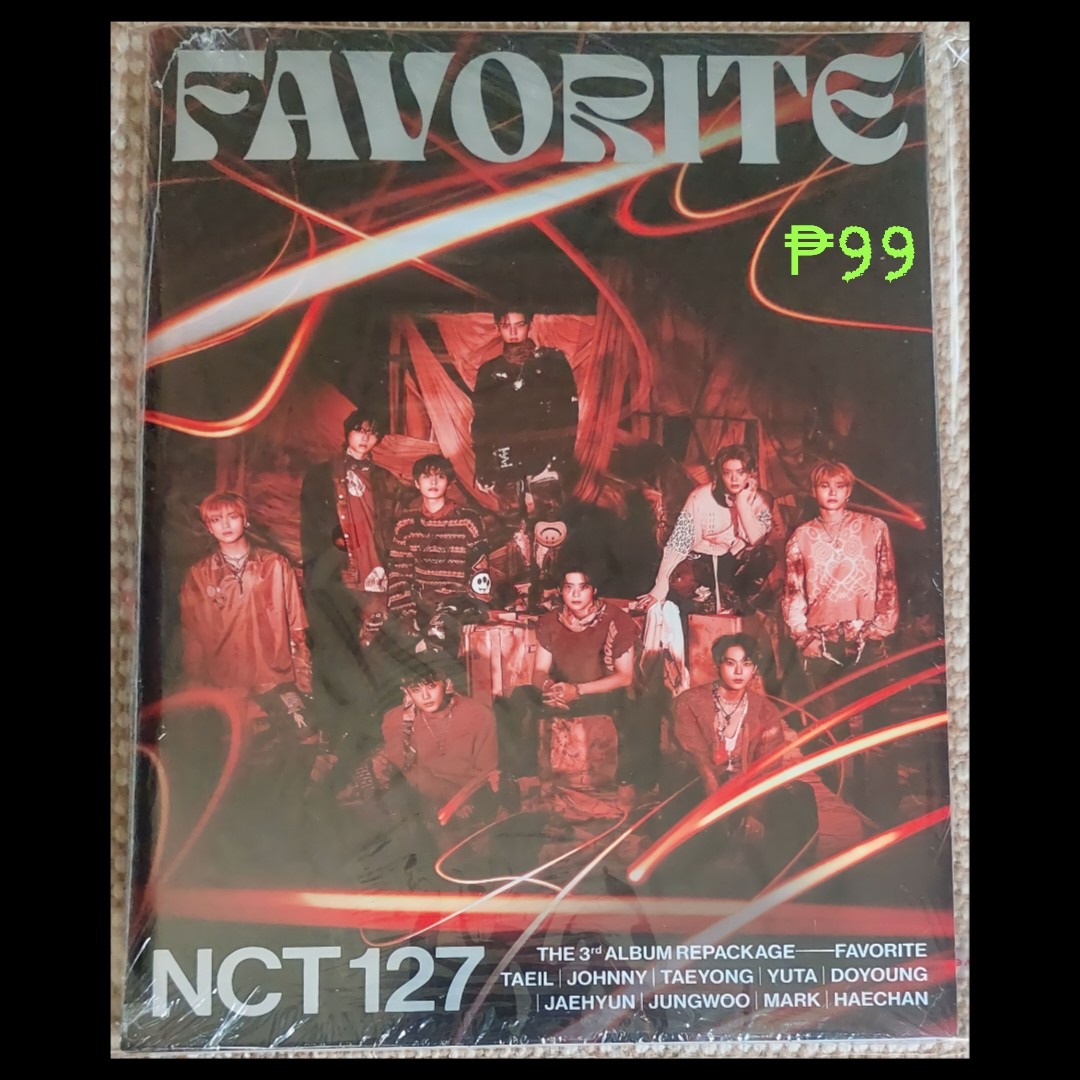 Unsealed NCT 127 Favorite Album Catharsis Version, Hobbies & Toys ...